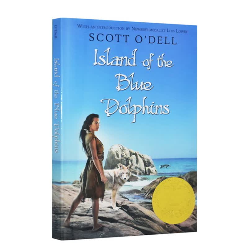 【1000L】英文原版小说 Island of the Blue Dolphins 蓝色海豚岛 纽伯瑞金奖 青少年10 15岁 儿童文学小说标杆读 Scott O'Dell 安徒生奖作者作品