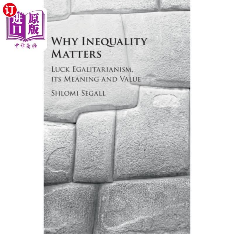 海外直订Why Inequality Matters 为什么不平等问题