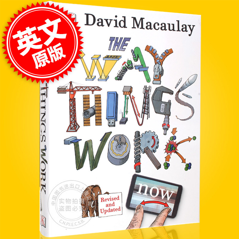 预售 The Way Things Work Now 万物运转的秘密 给青少年的物理世界入门书（第三版）英文原版