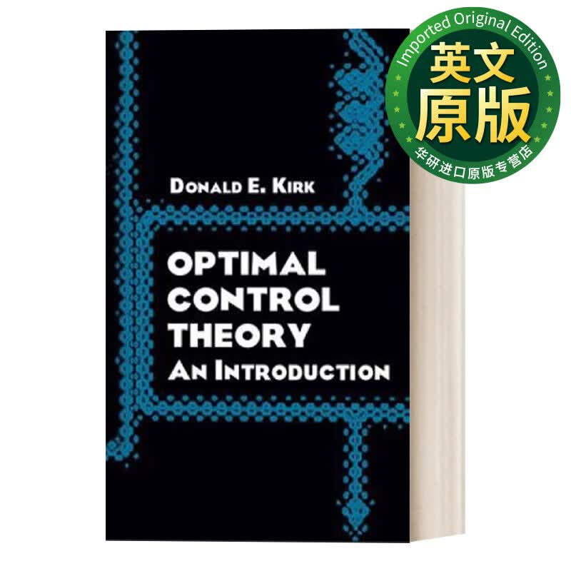 Optimal Control Theory An Introduction 英文版 最优控制论 导论 英文原版 进口英语原版书籍