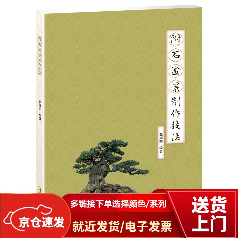 附石盆景制作技法【以所选系列为准】【已您下单选择的系列、颜色发货】