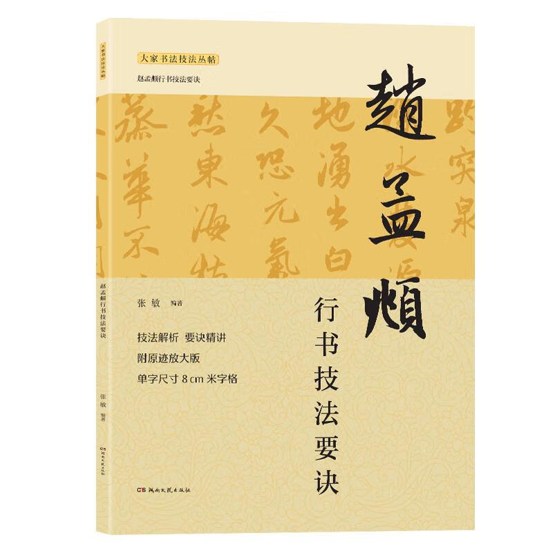 大家书法技法丛帖 赵孟頫行书技法要诀