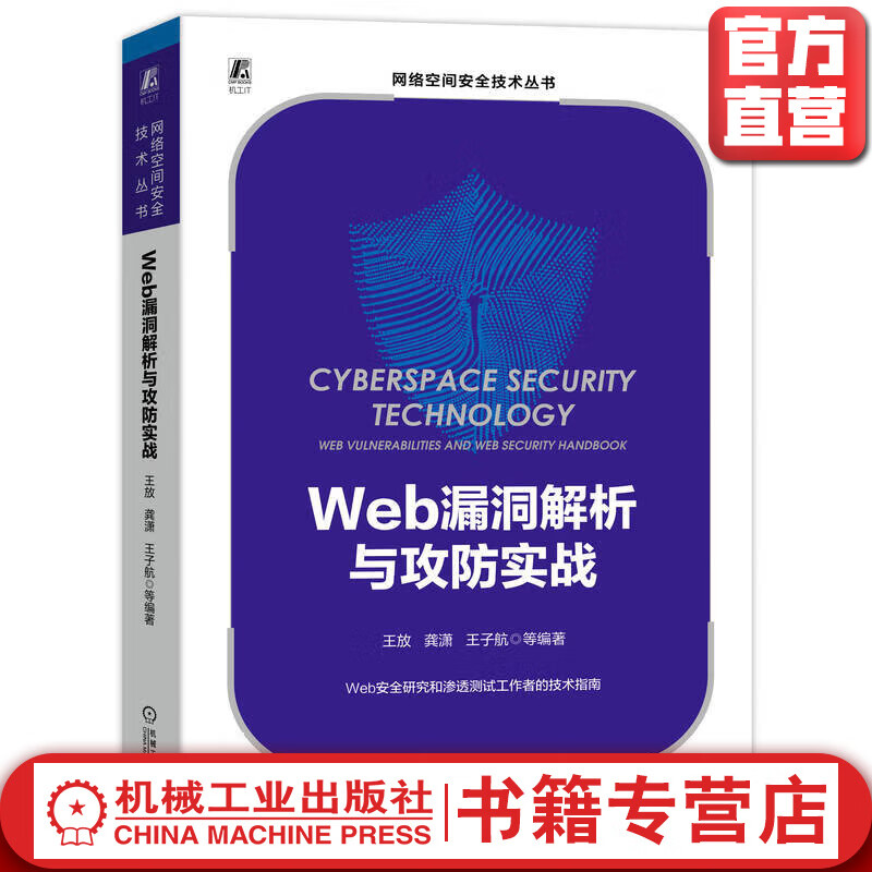 官网 Web漏洞解析与攻防实战 王放 龚潇 王子航 网络空间安全技术丛书 Web漏洞基本原理 Web安全技术书籍
