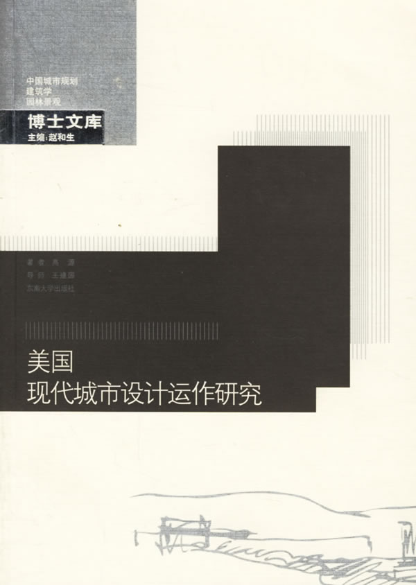 美国现代城市设计运作研究