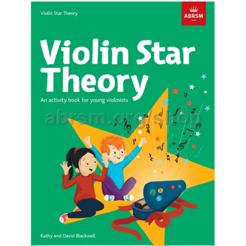 英皇考级英皇小提琴考级教材作品曲谱入门初级教程Violin Star1-3级一级二级二级 小提琴之星学生用书伴奏谱小提琴乐理英文原版 Violin Star Theory小提琴乐理