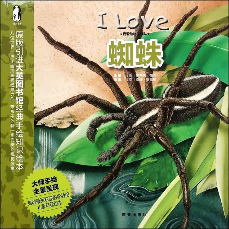 蜘蛛-我爱动物小百科 英国迈尔斯凯利出版社