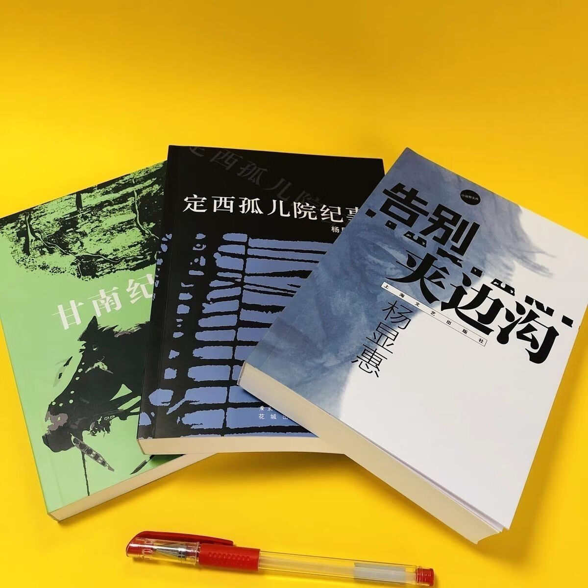定西孤儿院纪事一套 三本 【作 者】杨显惠著 定西孤儿院纪事一套 三本