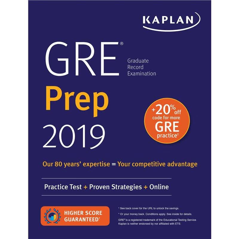 GRE Prep 2019: Practice Tests + Proven Strategie