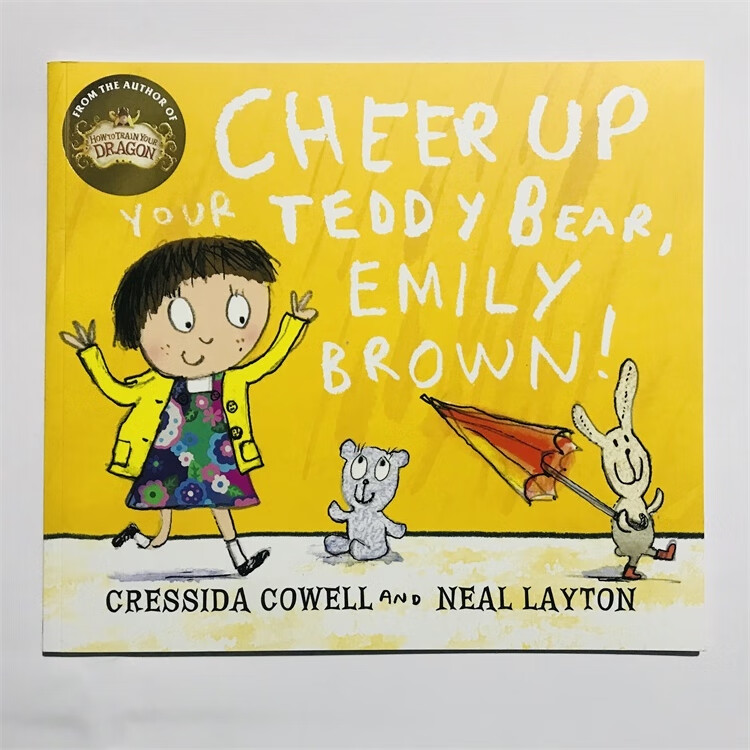 原版绘本 cheer up your teddy bear emily brown! 平装