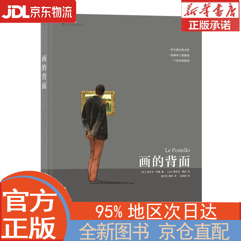 【全新畅销书籍】画的背面 [法]，埃尔韦·里谢 湖南美术出版社
