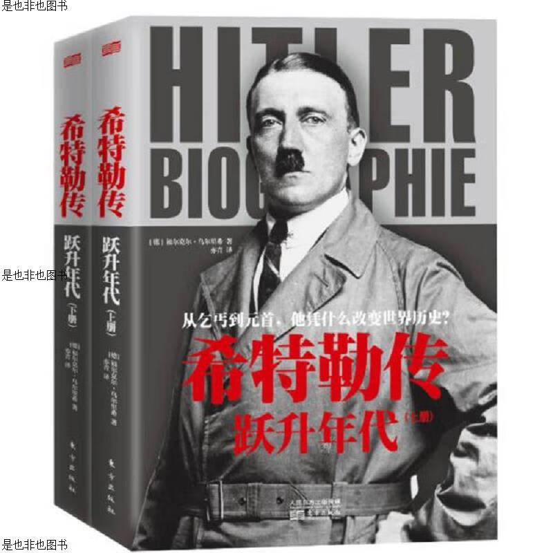 希特勒传：跃升年代全二册