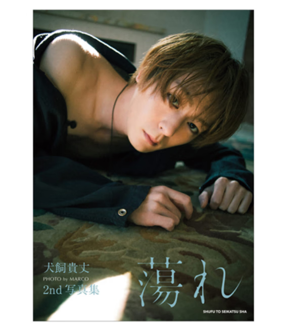 现货 日文原版 犬饲贵丈写真集 2nd写真集 蕩れ 主婦と生活社 人物写真摄影集艺术书籍