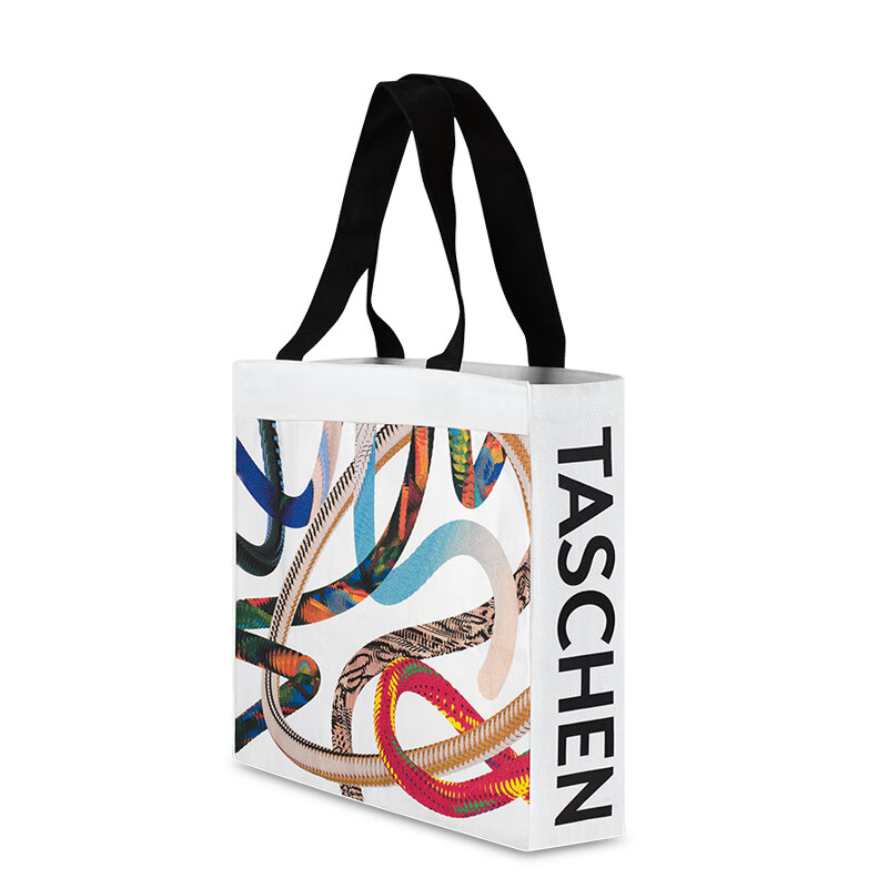 Bookworm Tote Bag.TASCHEN书虫帆布袋 潮流百搭时尚大容量手提单肩包周边设计