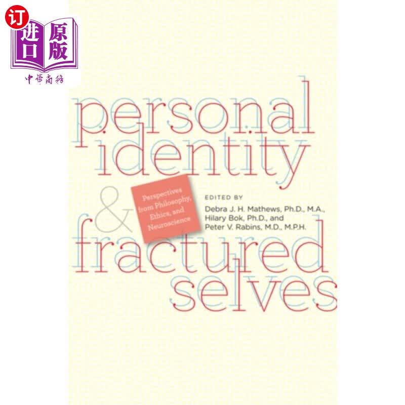 海外直订Personal Identity and Fractured Selves 人格同一性与断裂的自我