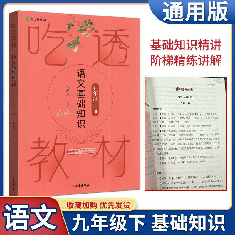 全新重构阅读思维法事情人阅读法深度解析文语方程式 包君成\/著 人民日报出版社 学习阅读读书 吃透教材 语文基础知识 九年级下册