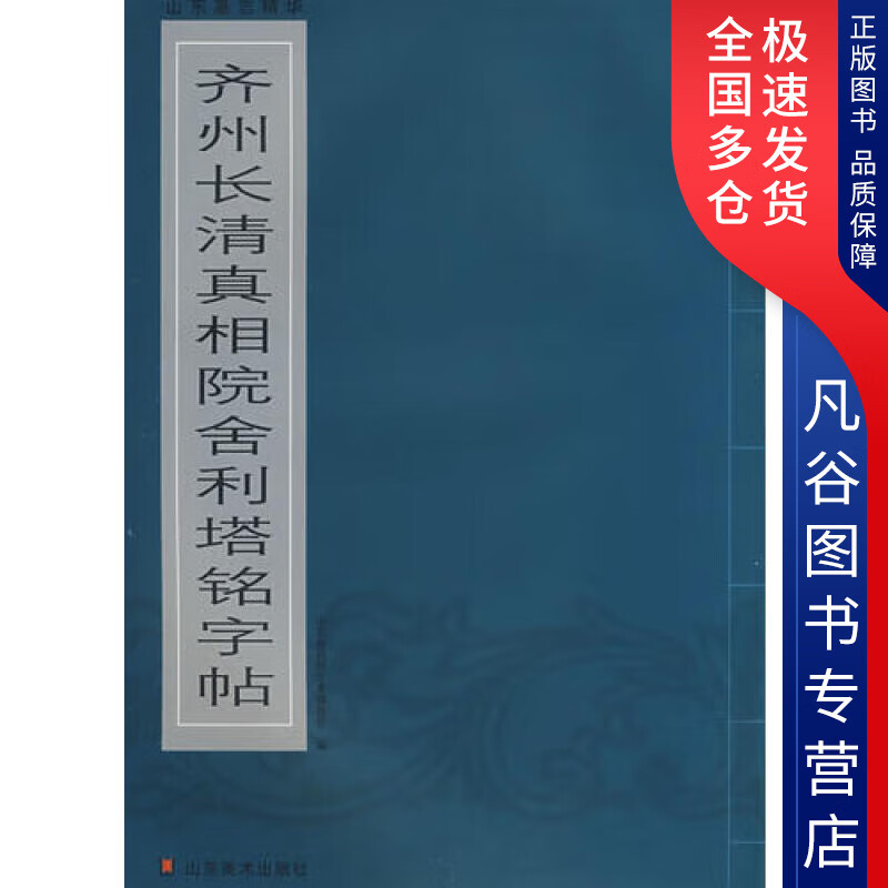 【书】山东墓志精华 齐州长清真相院舍利塔铭字贴