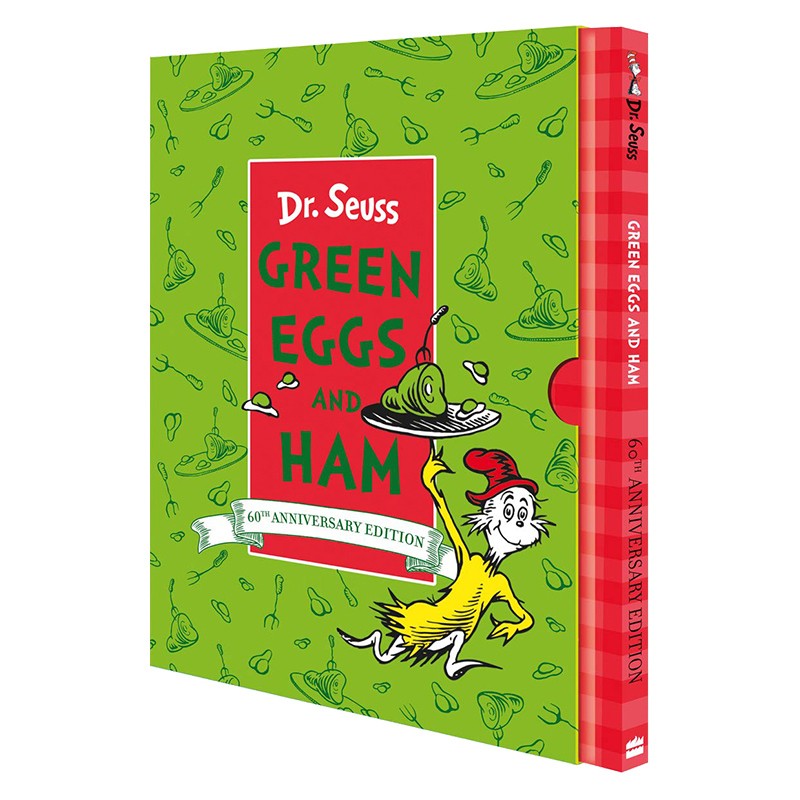 苏斯博士Green Eggs and Ham Slipcase Edition: Now a Netflix TV Series! 廖彩杏书单 英语启蒙认知绘本