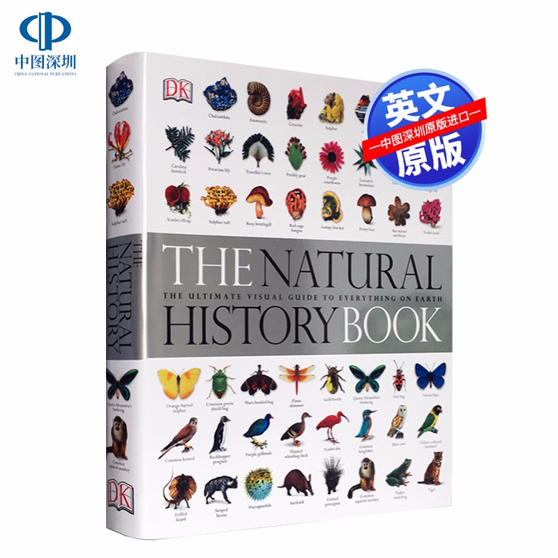 现货 DK博物大百科 英文原版 The Natural History Book 自然历史指南