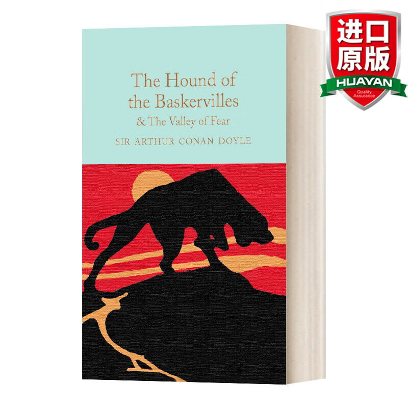 Hound of Baskervilles 英文原版 巴斯克维尔的猎犬和恐惧之谷 Collectors Library系列 英文版 进口英语原版书籍