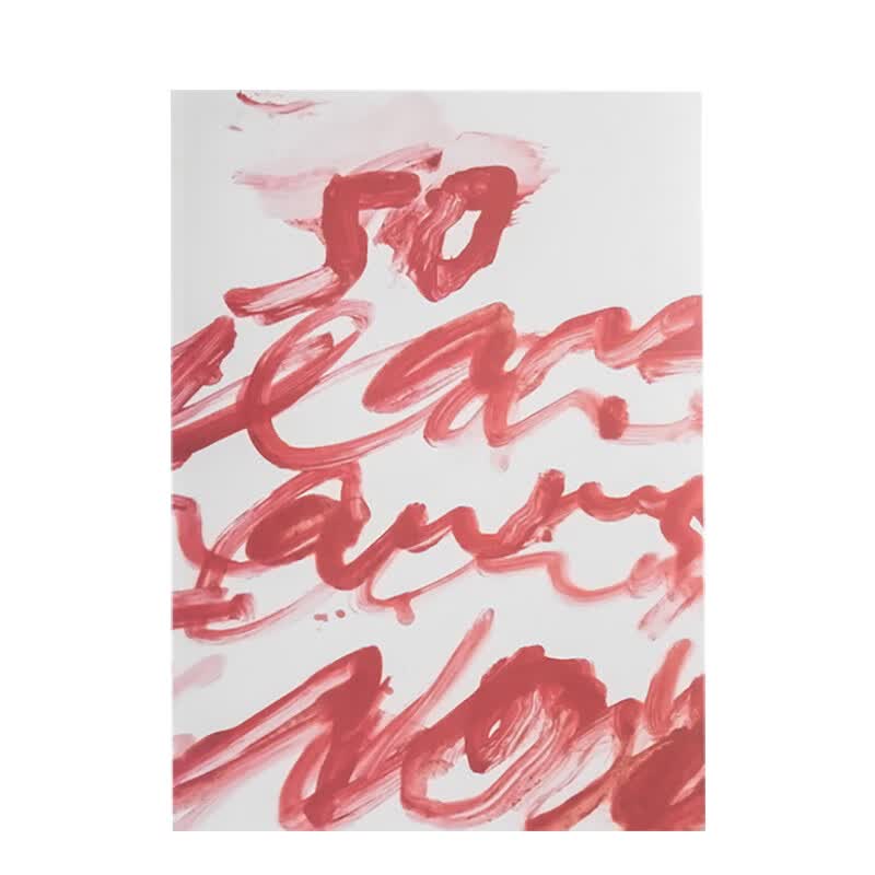 Cy Twombly:50 Years赛托姆布雷50年作品集英文原版艺术绘画图书当代抽象派大师善本图书