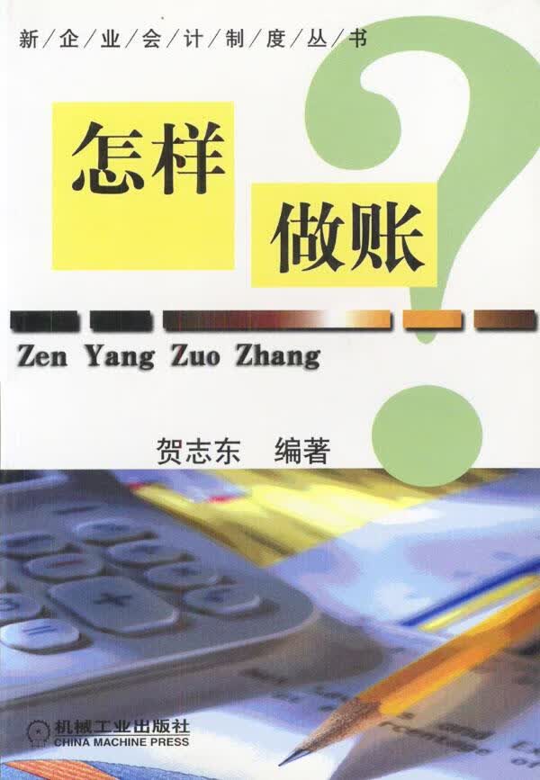 怎样做帐 贺志东 编著