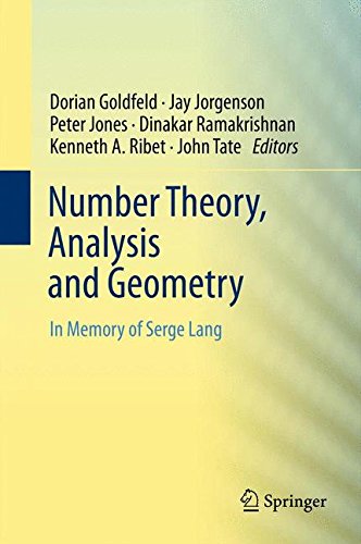 Number Theory, Analysis and Geometry