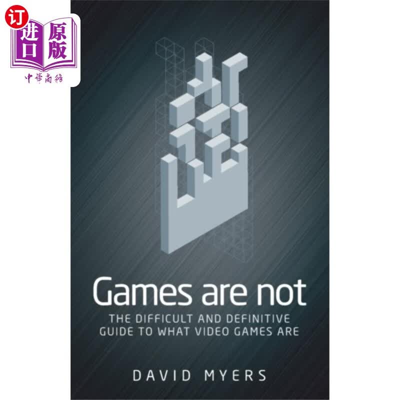 海外直订Games are Not 游戏不