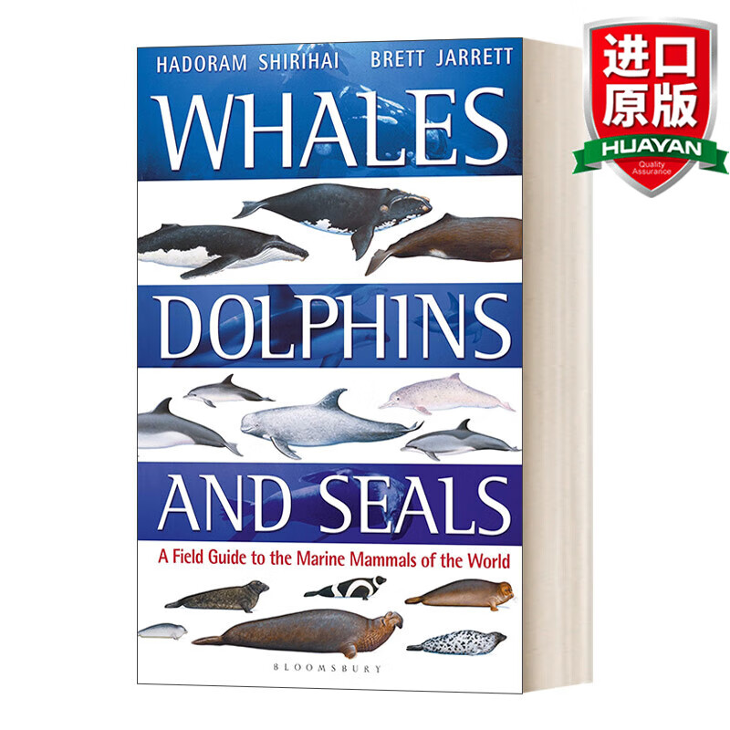 Whales, Dolphins and Seals 英文原版 鲸鱼、海豚和海豹 英文版 进口英语原版书籍