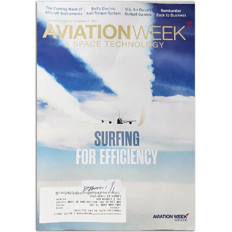 【单期可选】Aviation Week&Space Technology航空周刊空间技术2018/2 2020年3月8日刊