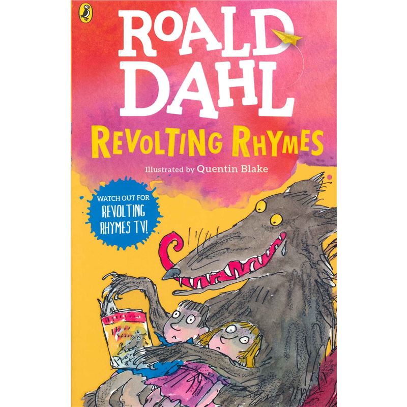 Revolting Rhymes 反叛的童谣 英文原版书籍 罗尔德达尔系列 Roald Dahl 奥斯卡提名动画短片同名原著