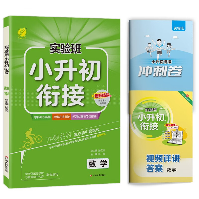 实验班小升初衔接教材 数学全国通用小升初总复习六年级毕业升学知识大全2023年秋季新版