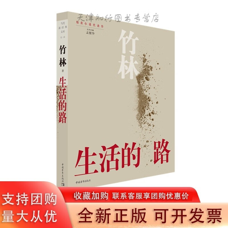 生活的路竹林著孟繁华主编中国青年出版社当代新经典文库知青小说系列