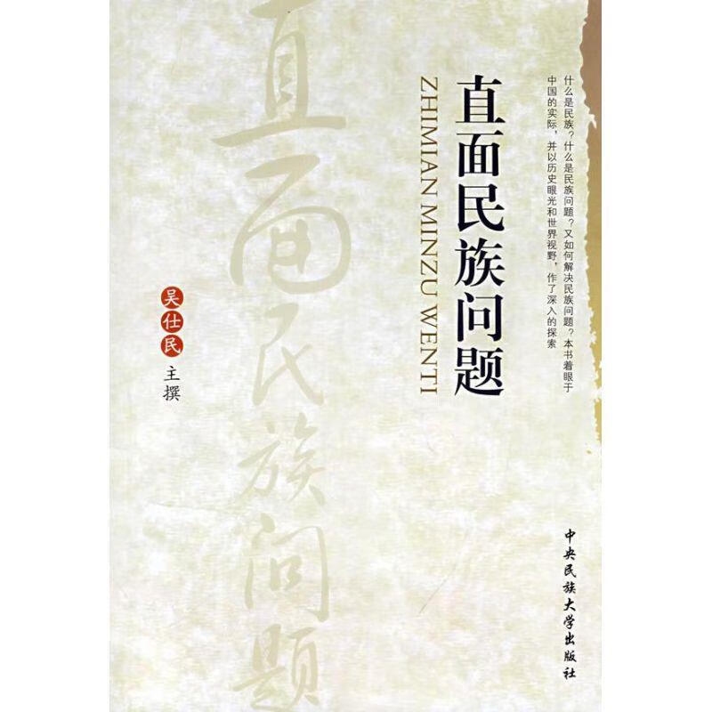 直面民族问题 吴仕民 著