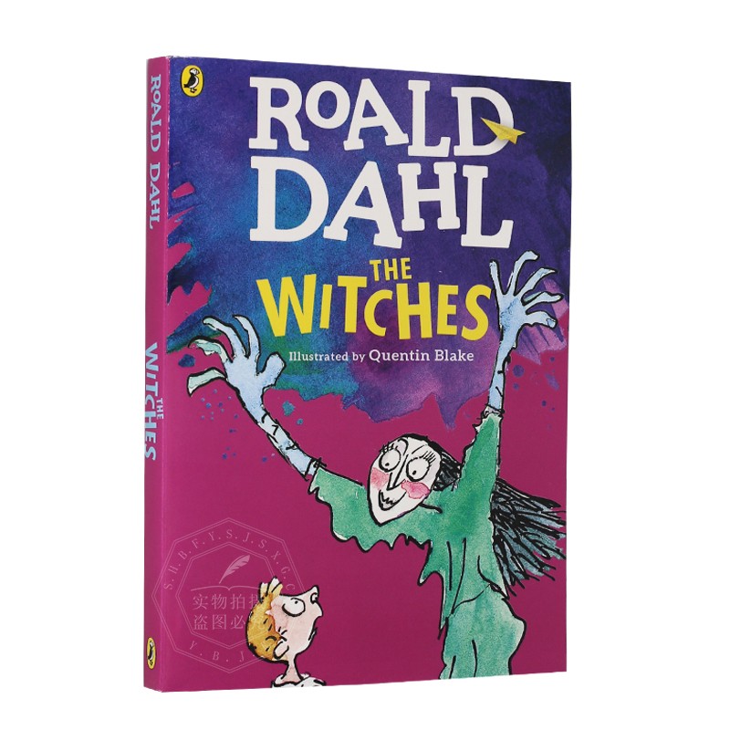 女巫 英文原版 The Witches 罗尔德达尔系列 8-12岁 青少年英语读物