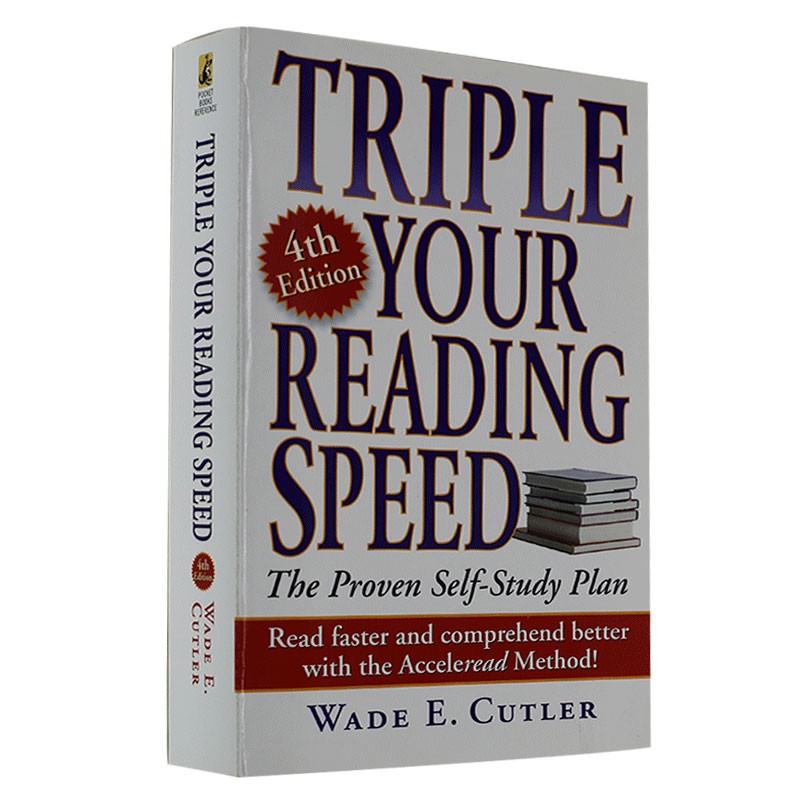 英语阅读 三倍地提高你的阅读速度 英文原版 Triple Your Reading Speed第四版