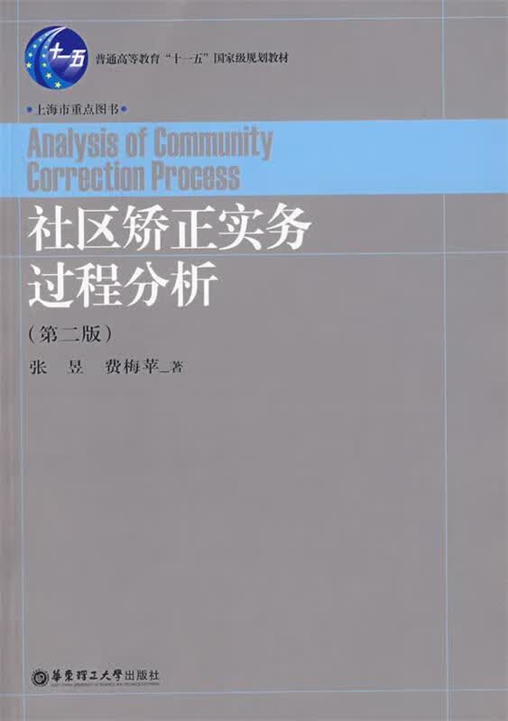 社区矫正实务过程分析 张昱,费梅萍 著【书】
