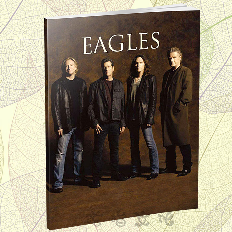 Eagles老鹰乐队电吉他谱 贝斯谱 欧美经典组合曲谱集 含加州旅馆