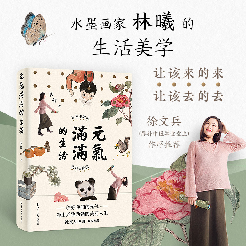 【包邮】元气满满的生活 林曦的生活美学 让该来的来让该去的去 徐文兵作序推荐