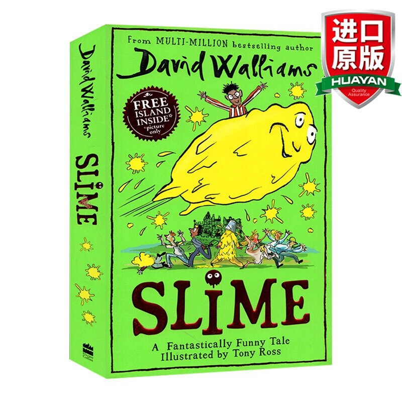 英文原版 大卫威廉姆斯新作 Slime David Walliams 大卫少年幽默小说系列 全英文版
