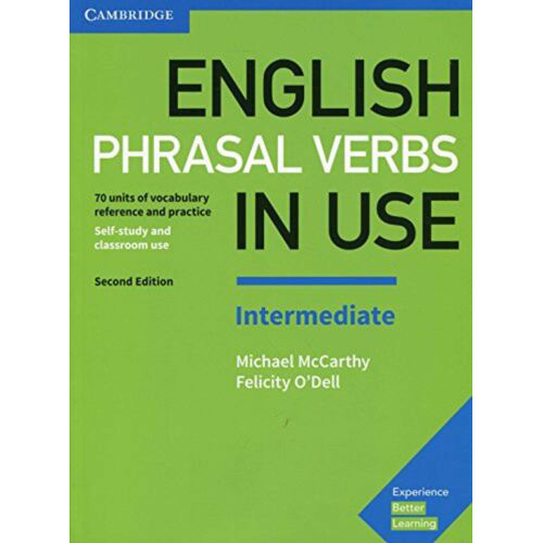 现货立发 进口英文原版 剑桥中级英语短语动词 Phrasal Verbs in Use 带答案