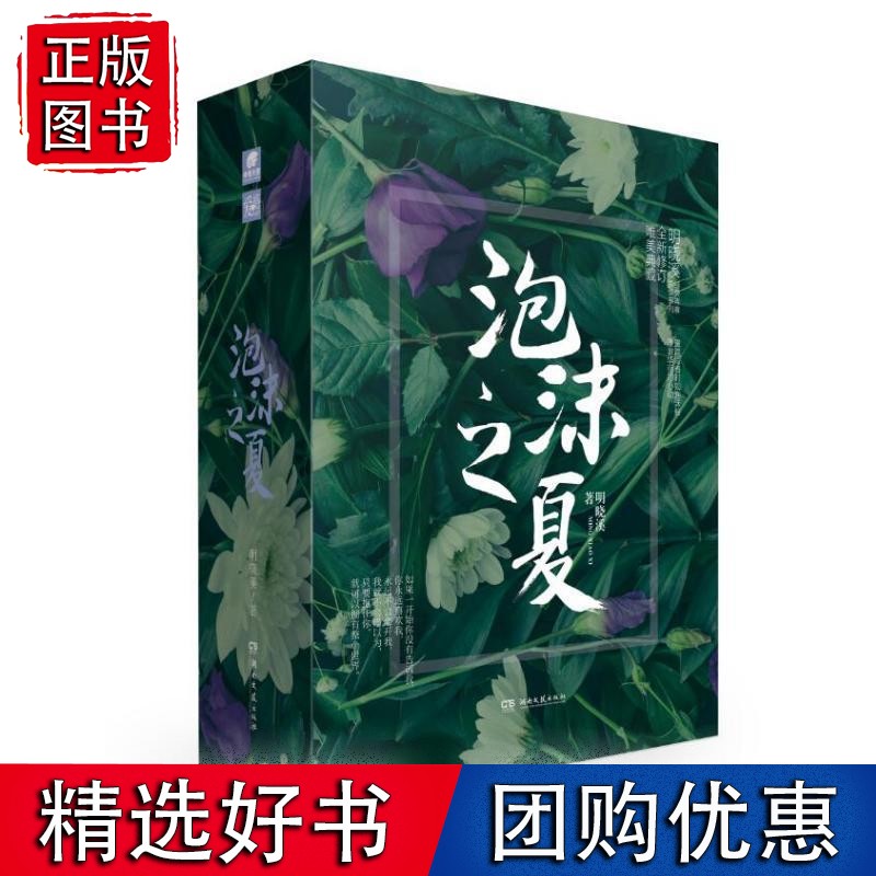 泡沫之夏明晓溪 小说书籍