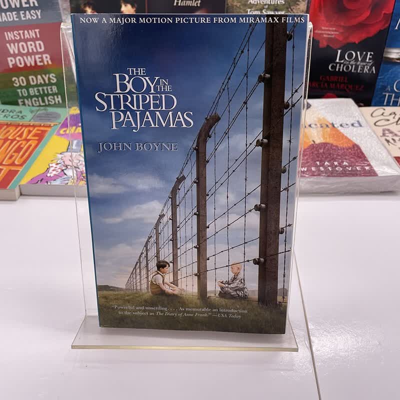 进口英文原版现货 The Boy in the Striped Pajamas穿条纹衣服睡衣的男孩 用纯真的双眼看尽残酷的世界 蝉联爱尔兰图书榜66周 浙江外文书店