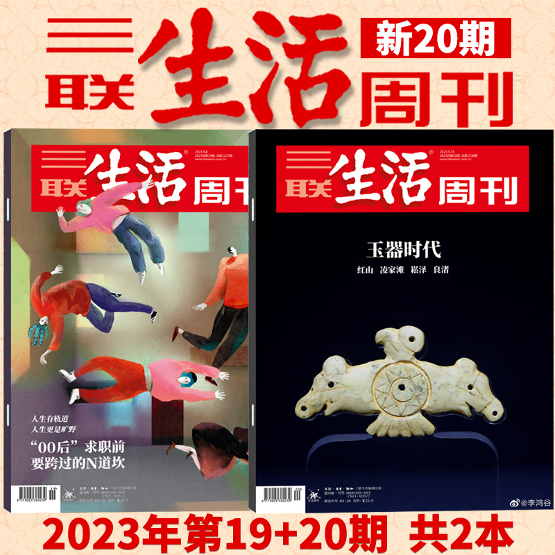 【共2本】三联生活周刊杂志  新闻时政热点话题 2023年19+20期