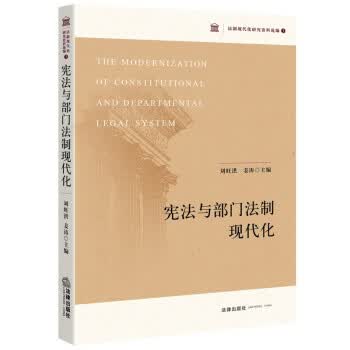 宪法与部门法制现代化 刘旺洪 著【书】