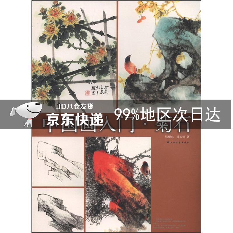 中国画入门·菊石