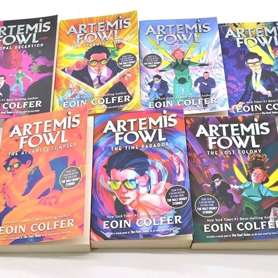阿特米斯奇幻历险 7本套装 Artemis Fowl1-7