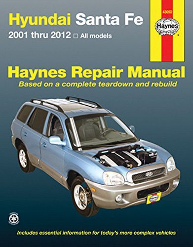 Hyundai Sante Fe (2001-2012) Haynes Repair Manual (USA)