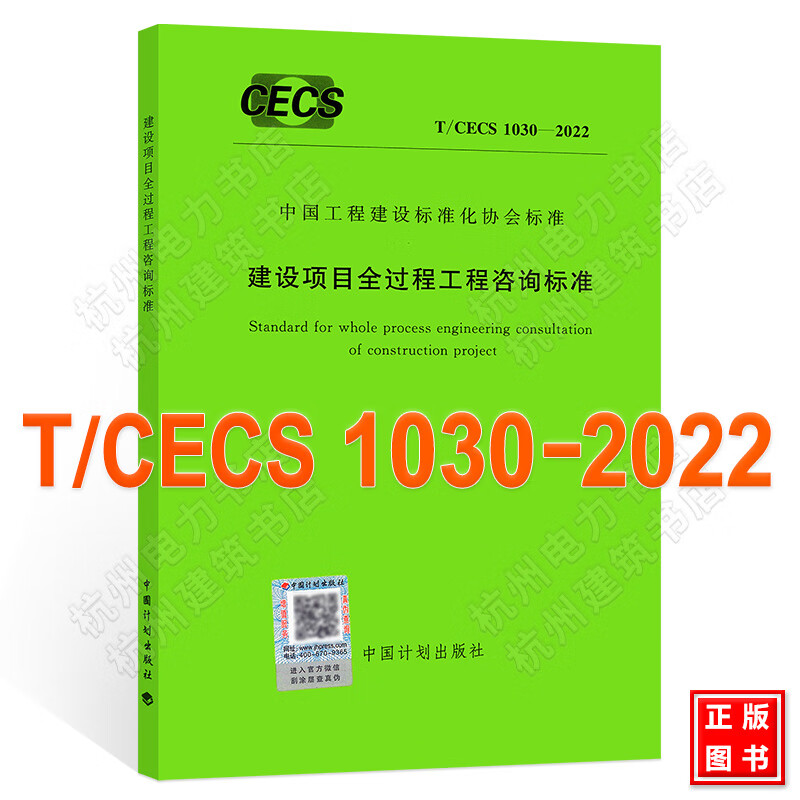 T/CECS 1030-2022建设项目全过程工程咨询标准