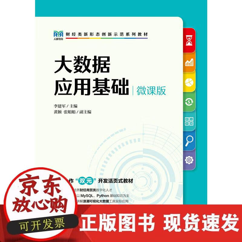 【现货】大数据应用基础（微课版）