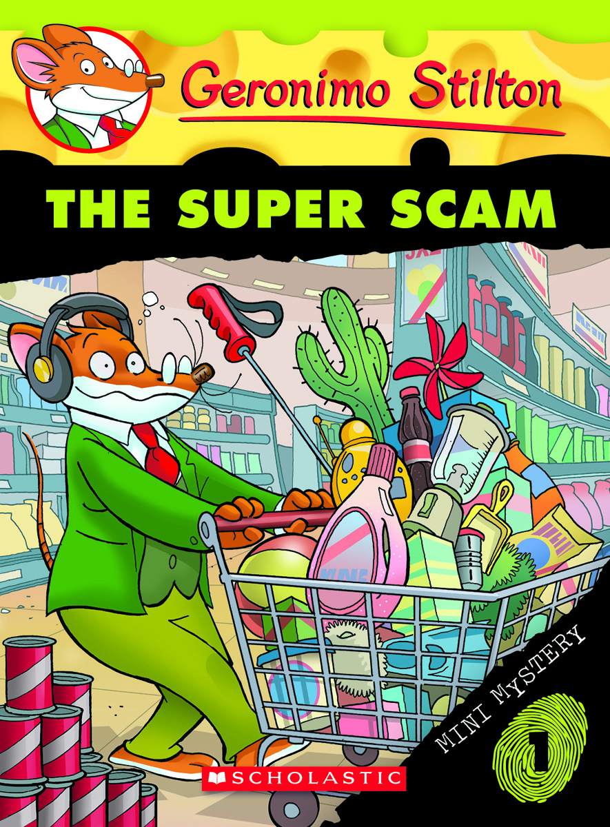 Geronimo Stilton: Mini Mystery #1: The Super Scam 老鼠记者迷你神秘故事#1：超级骗局 英文原版 进口故事书